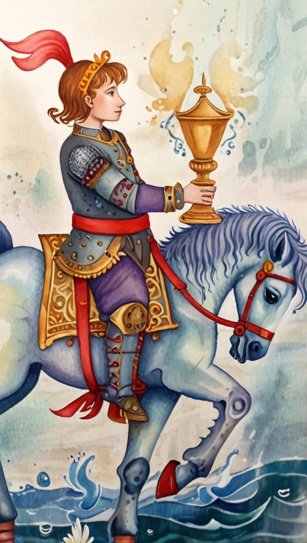 Knight of Cups Meaning – Minor Arcana Tarot Card Meanings | Upright ...
